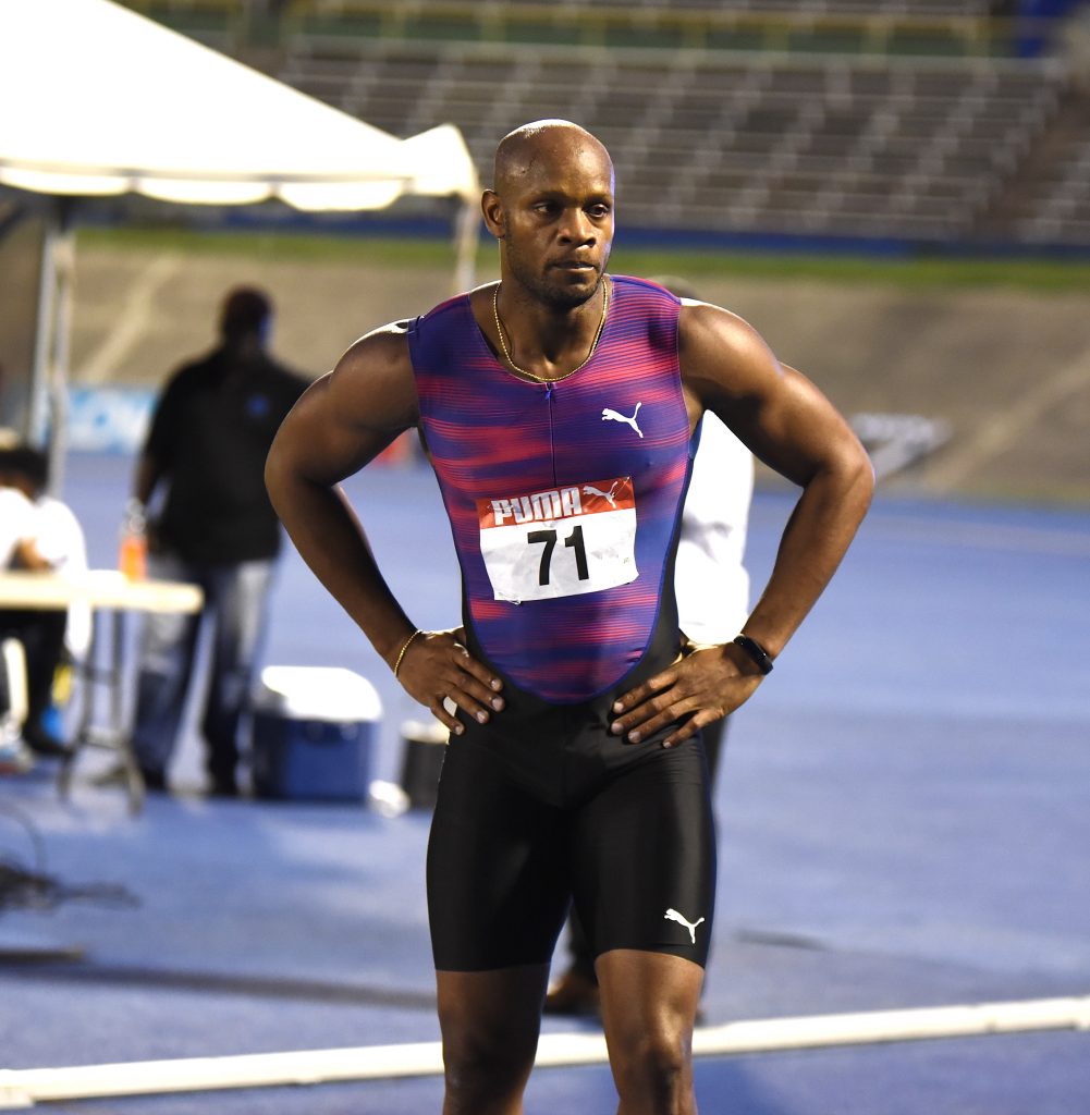 Asafa Powell says he's still strong and fast, despite Kemp’s 'old guy ...