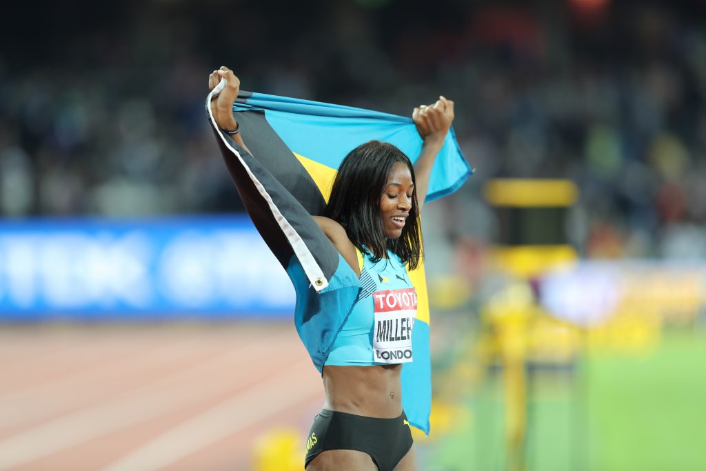 Shaunae Miller-Uibo enters sprinting big league with 10.98