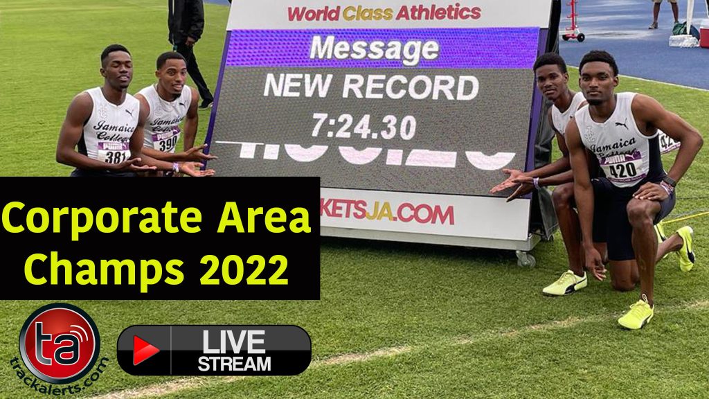 Corporate Area Champs LIVE Stream - Day 2 - Trackalerts.com, track and ...